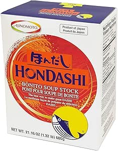 Ajinomoto Hon Dashi Bonito Fish Soup Stock, 600 Gram : Amazon.ca ...