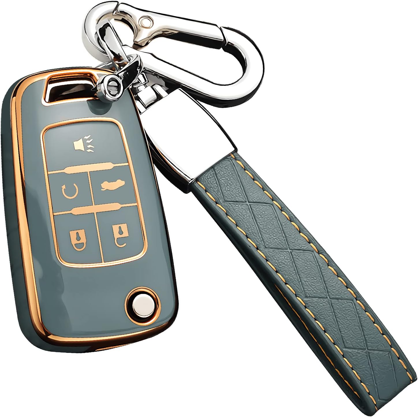 Amazon.com: WSAuto for Chevy Key Fob Cover Compatible with Chevrolet ...