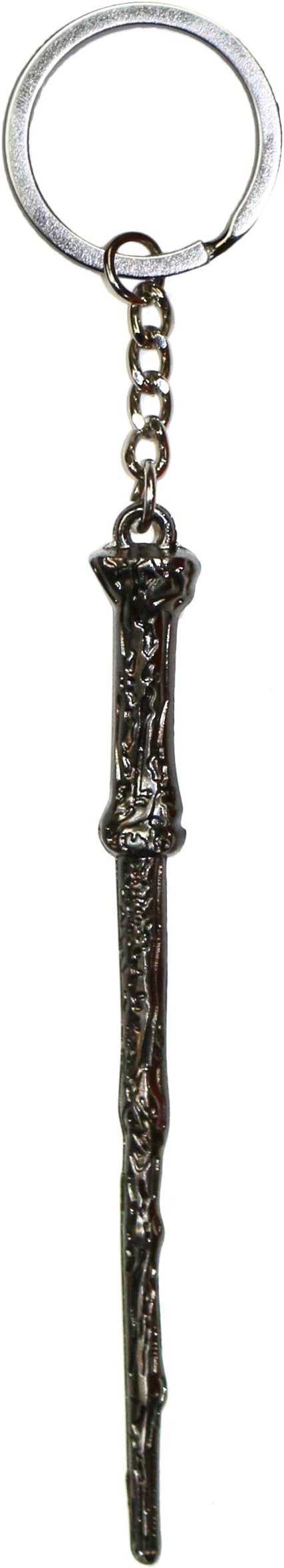Monogram Harry Potter Harry's Wand Keychain, 11cm, Silver : Amazon.co ...