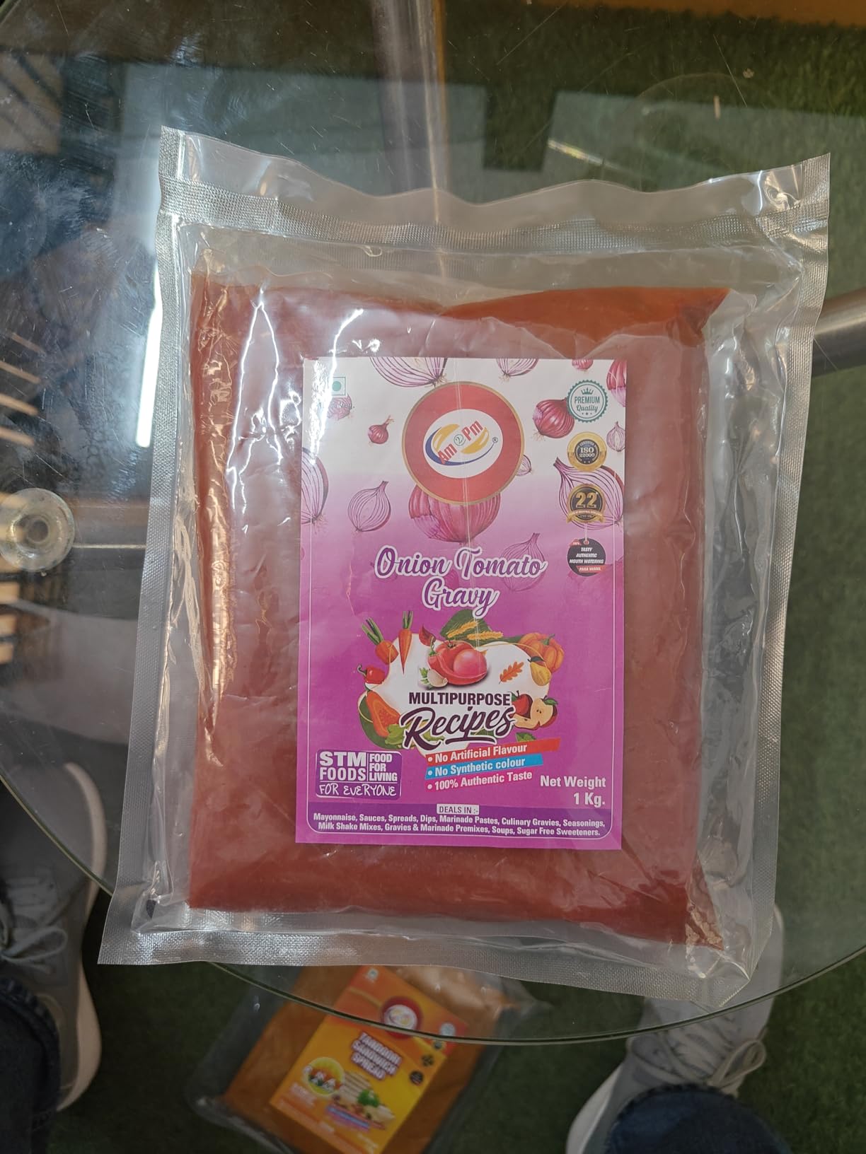 Am 2 Pm- Onion & Tomato Gravy 1kg, Masala Ready to Cook Gravy, Easy to ...