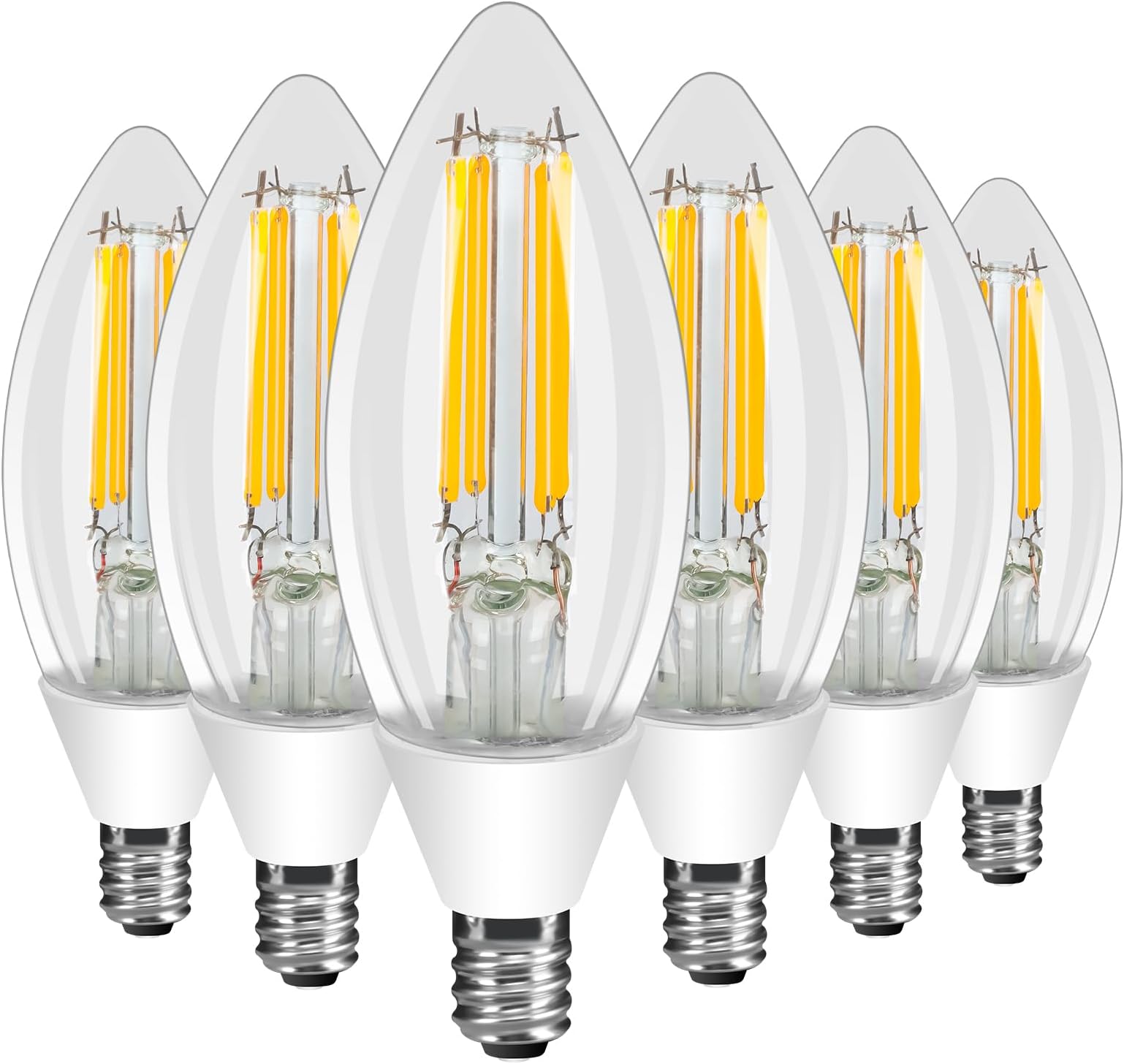 Dusk to Dawn Light Bulbs E12 Light Sensor Bulb 3000K Equivalent 60W E12 ...