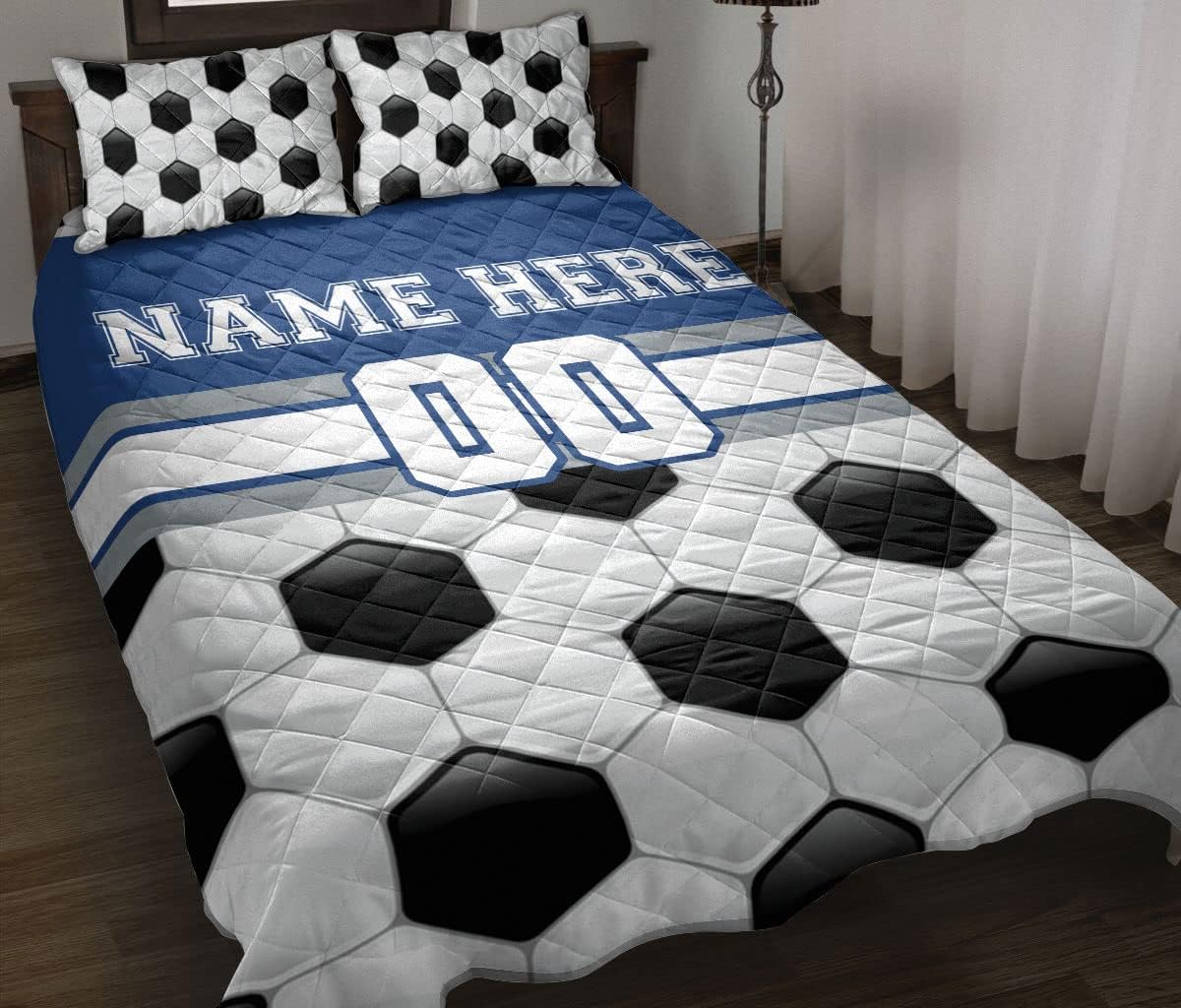 Amazon.com: OhaPrints Custom Soccer Player Fan Gear Personalized Name ...