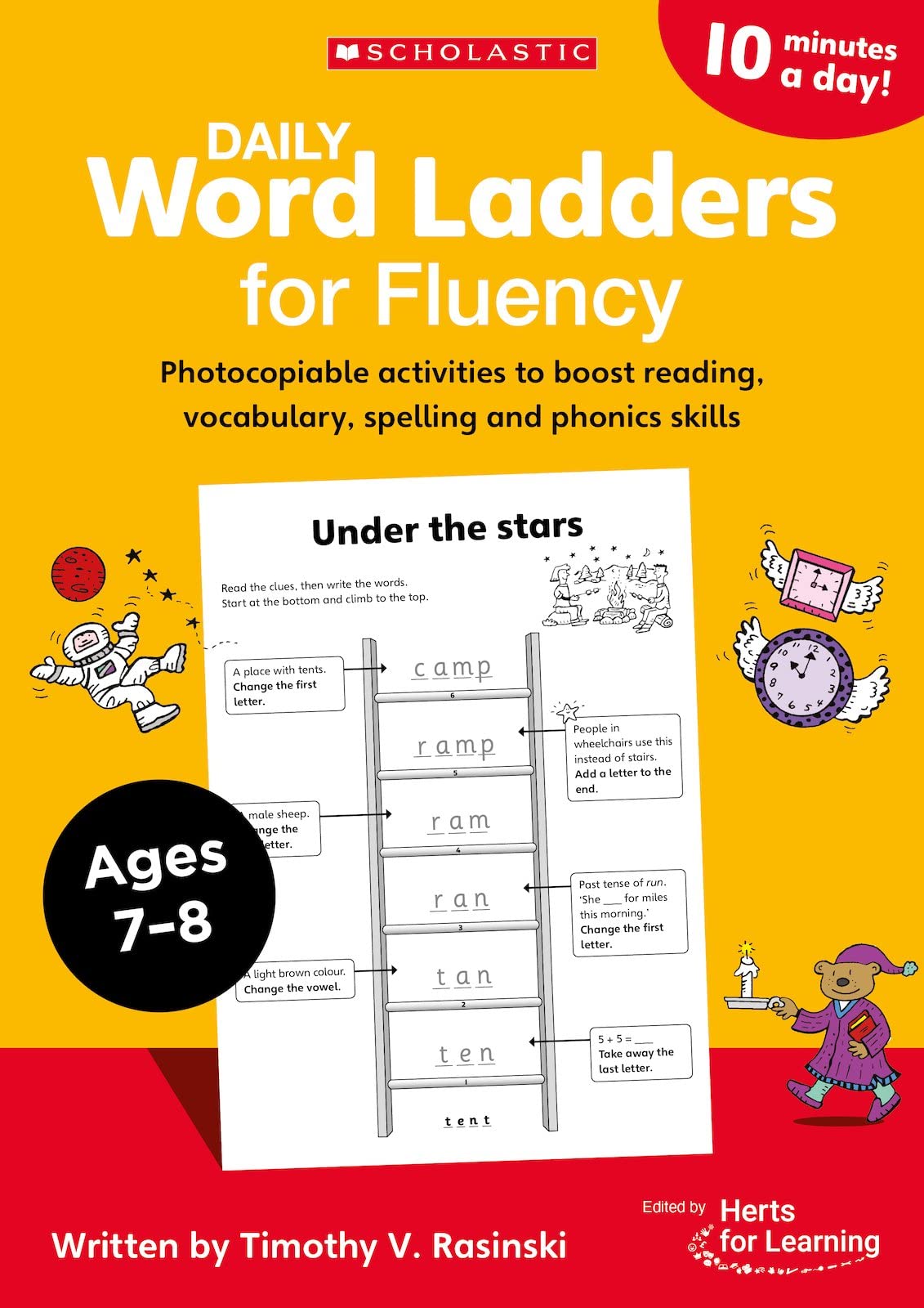 Daily Word Ladders for Fluency for Ages 7-8 : Rasinski, Timothy V ...