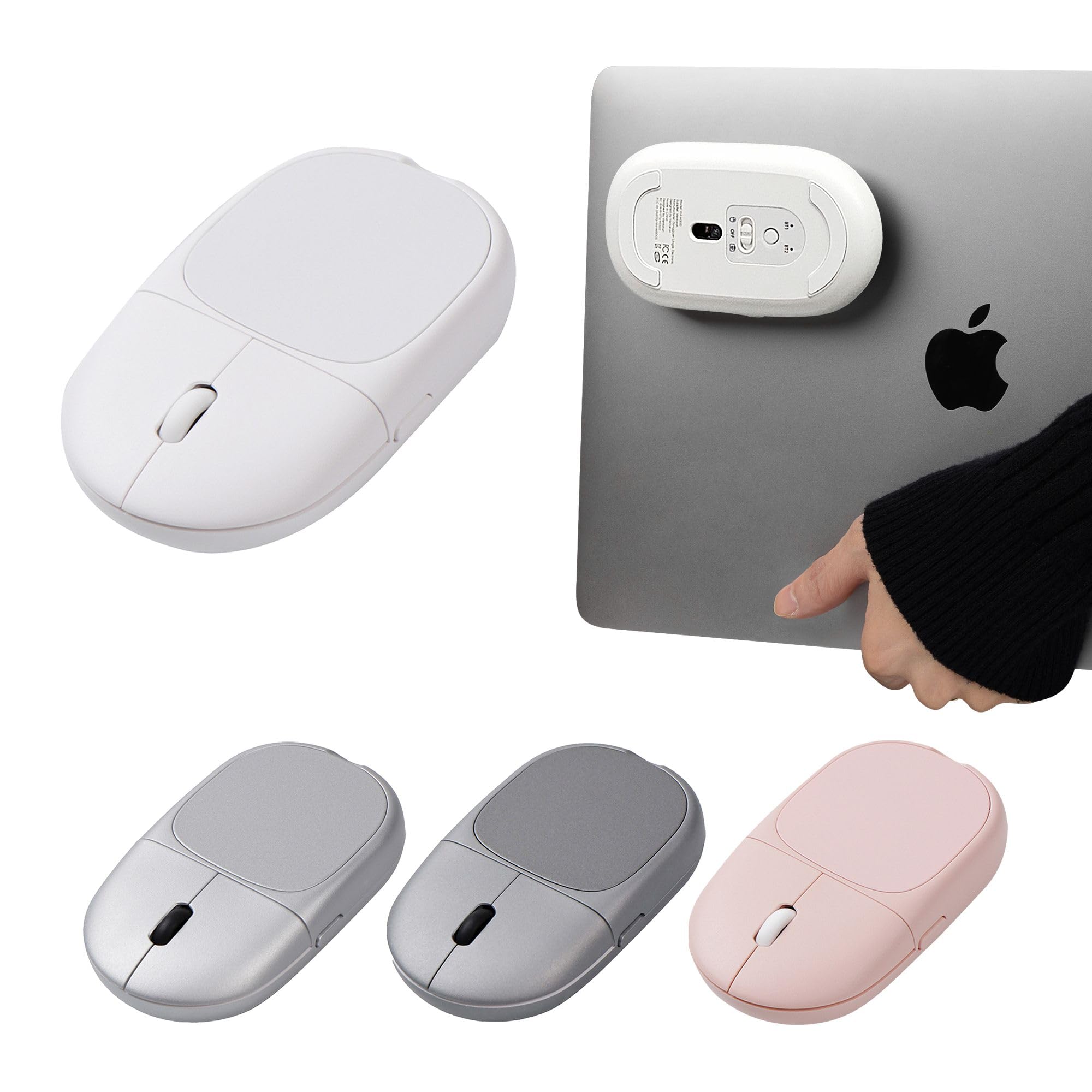 Amazon.com: ventaron Magnito Mouse - Compact Wireless Mouse for MacBook ...
