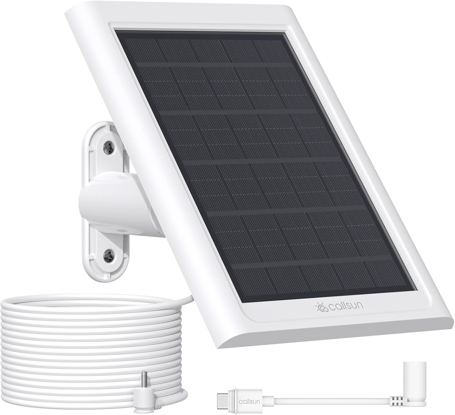 Amazon.com : Solar Panel for Security Camera, Solar Charger for Ring ...