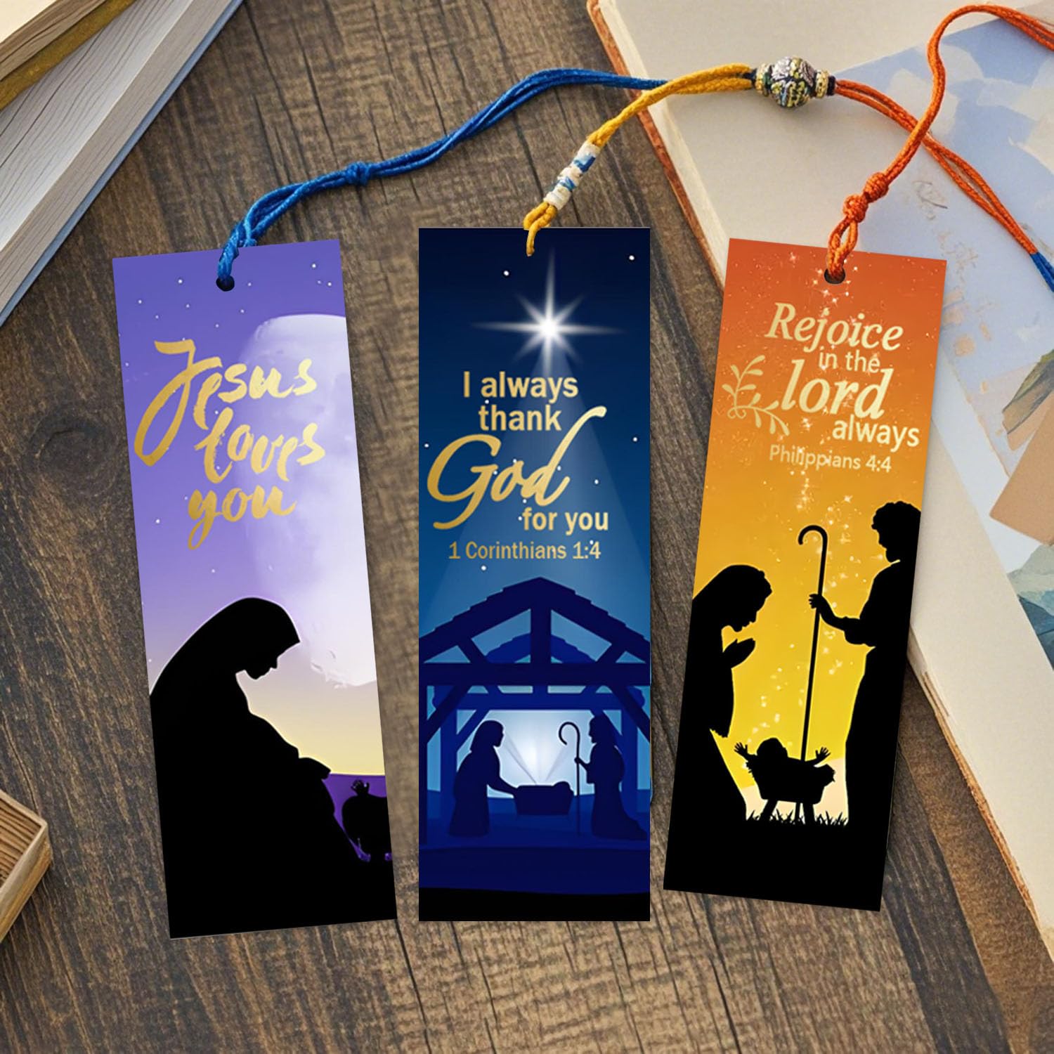 Snapklik.com : Christmas Nativity Bookmarks Christmas Christian ...