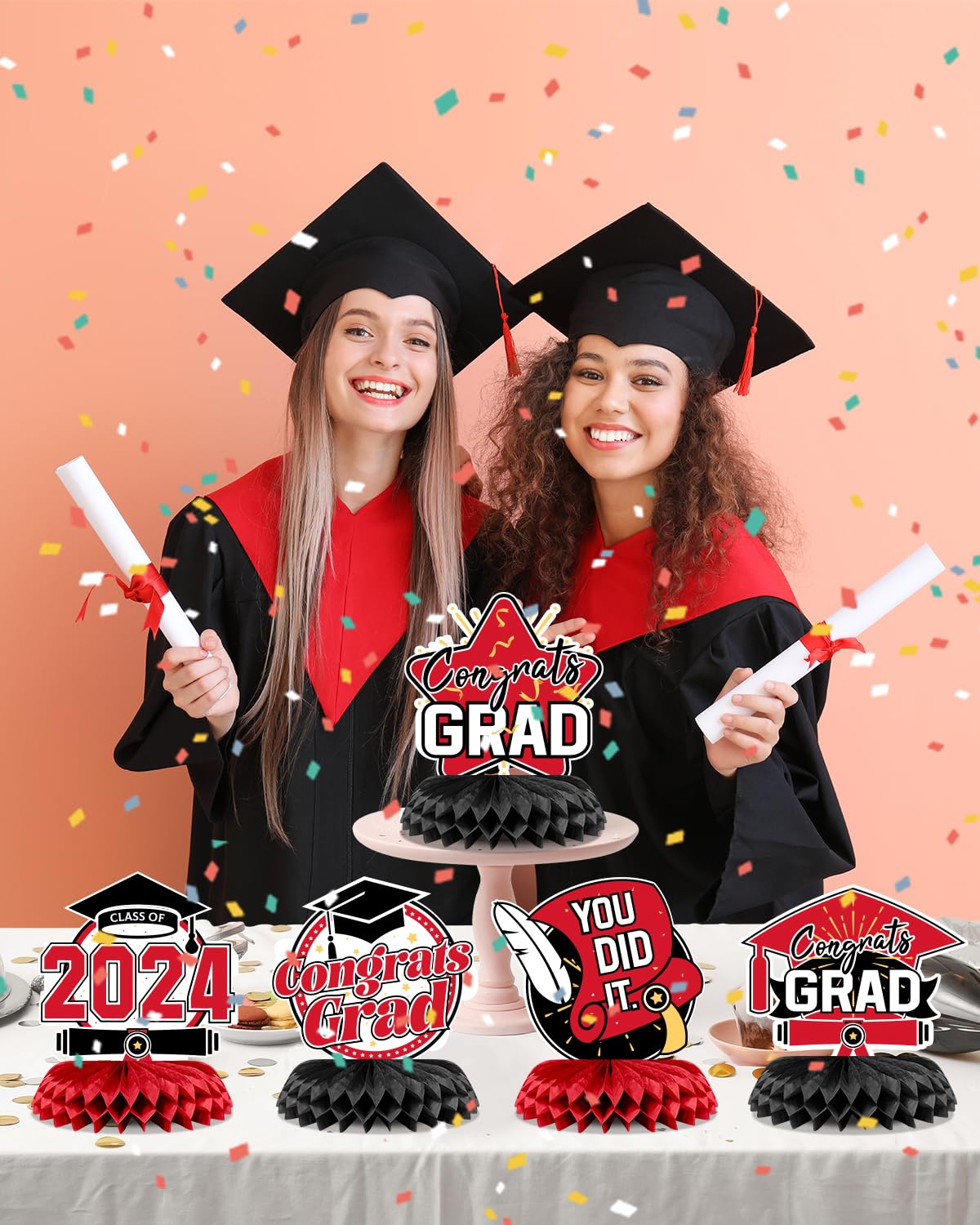 Snapklik.com : VICHTOP 2024 Graduation Party Decorations - Class Of ...