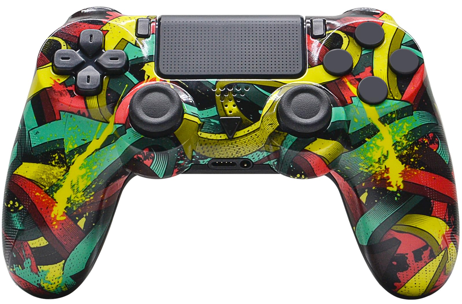 Motion Sensor Gaming Wireless PS4 Controller With Dual Vibration ...