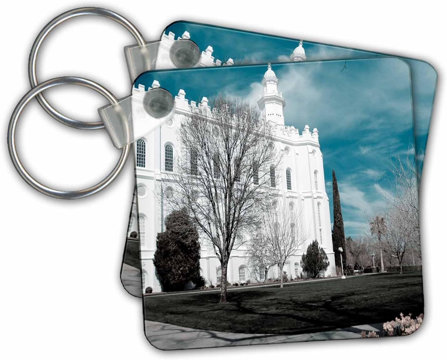 Amazon.com: St. George, Utah Church of Jesus Christ of LDS - Key Chains ...