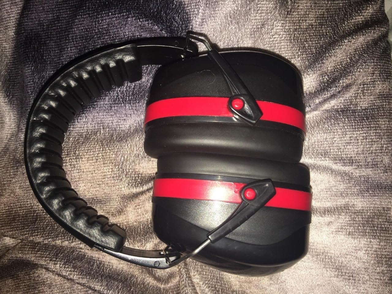 Techzere Safety Premium Ear Muffs: NRR:26dB SNR:33dB Adjustable ...