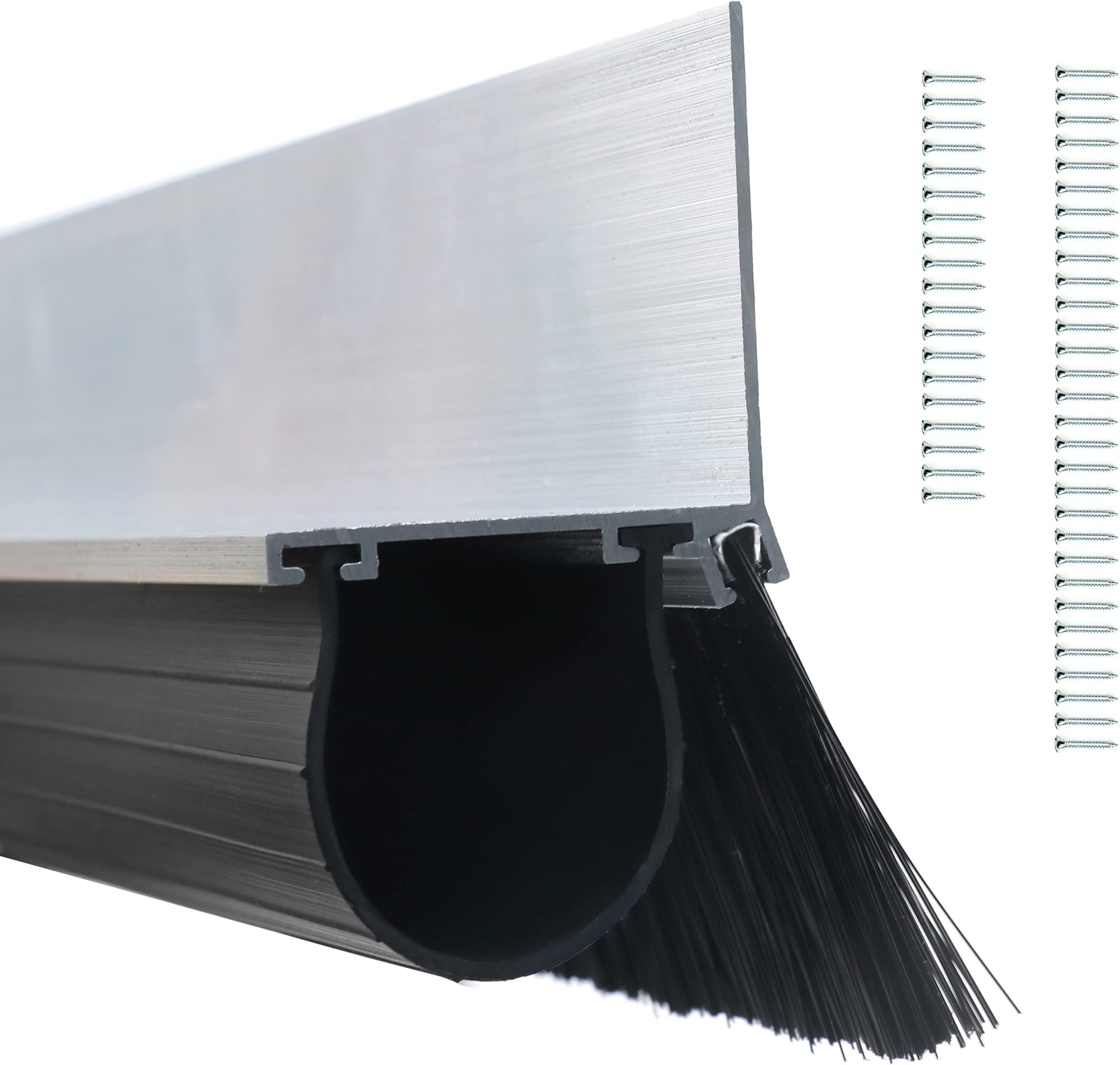 Zonon 16.5 Feet Universal Garage Door Seals Bottom Kit Weatherproofing ...