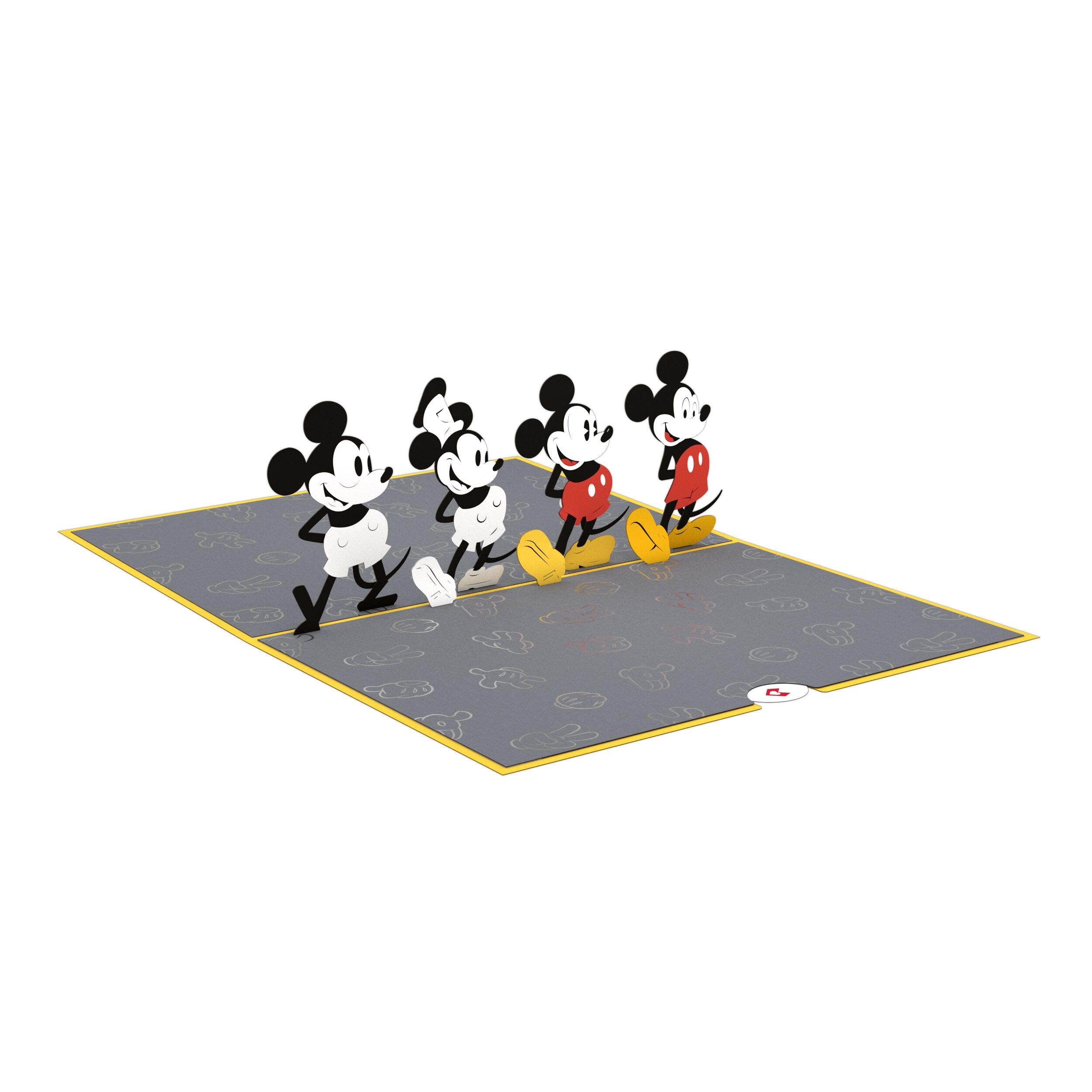 Snapklik.com : Lovepop Disney Mickey Through The Years Pop Up Card
