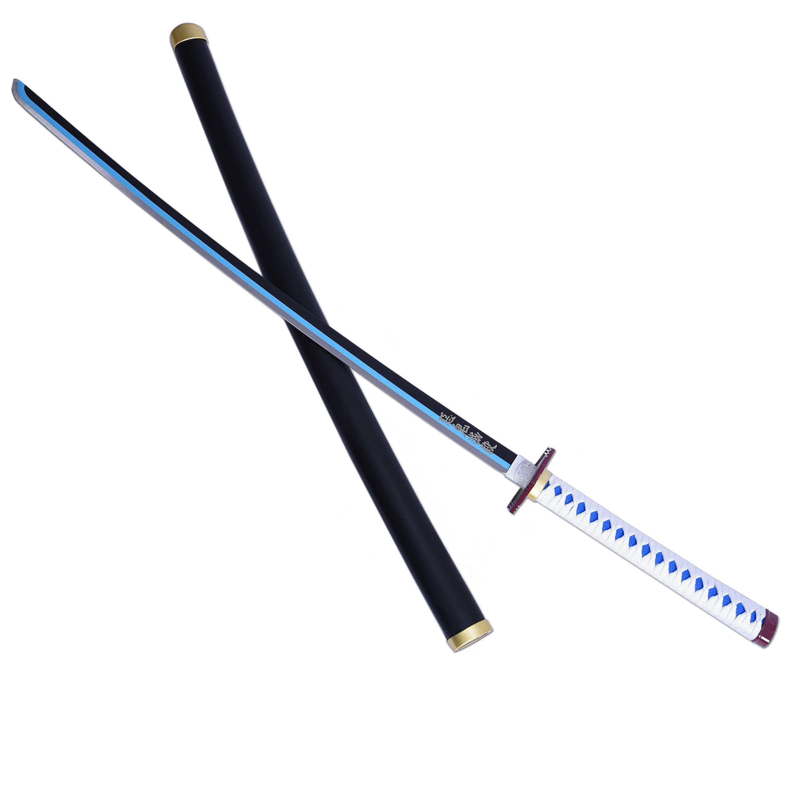 ziqing Katana Anime Cosplay Sword, Demon Slayer Sword Real Metal ...