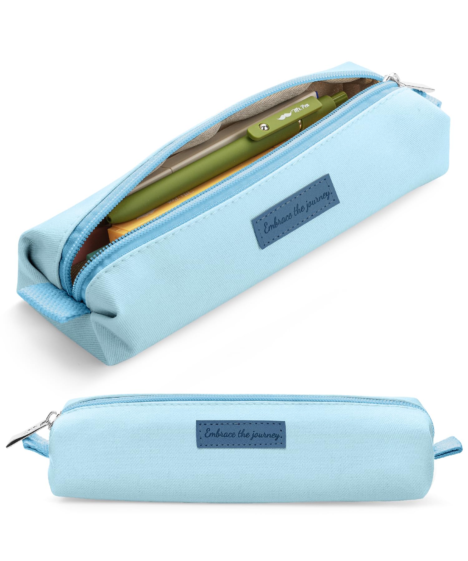 Amazon.com: Mr. Pen- Bible Pencil Case, Bible Pencil Pouch, Light Blue ...