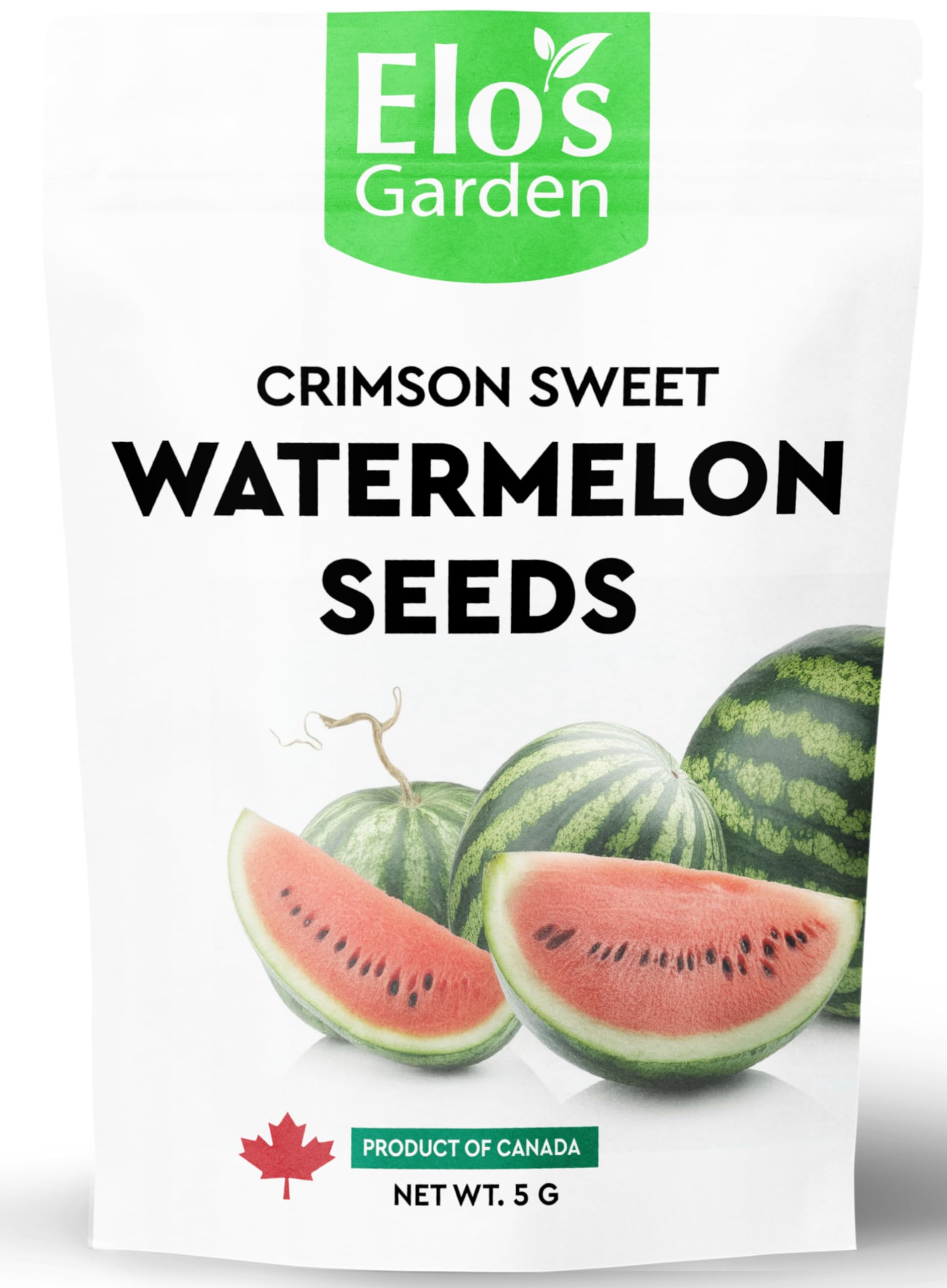 Crimson Sweet Watermelon Seeds (5g) | Premium Quality Non-GMO Seeds ...