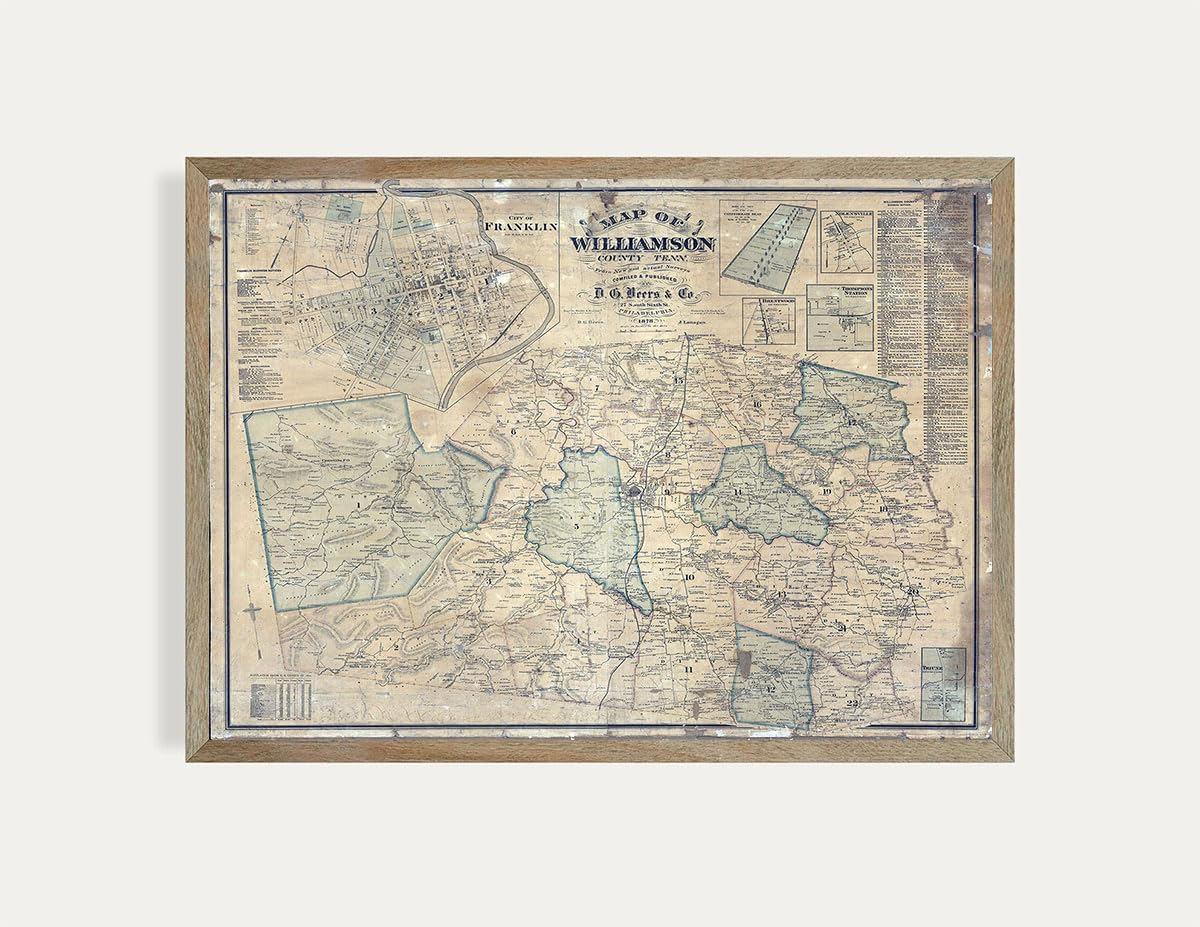 Williamson County Tn Topography Map