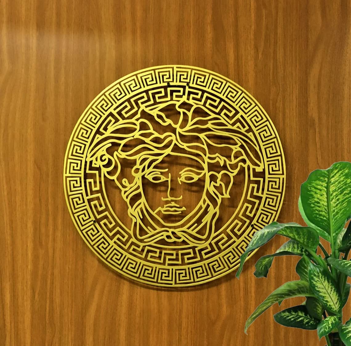 Herrlich Homes Metal Medusa Wall Art| Greek Mythological Monster made ...
