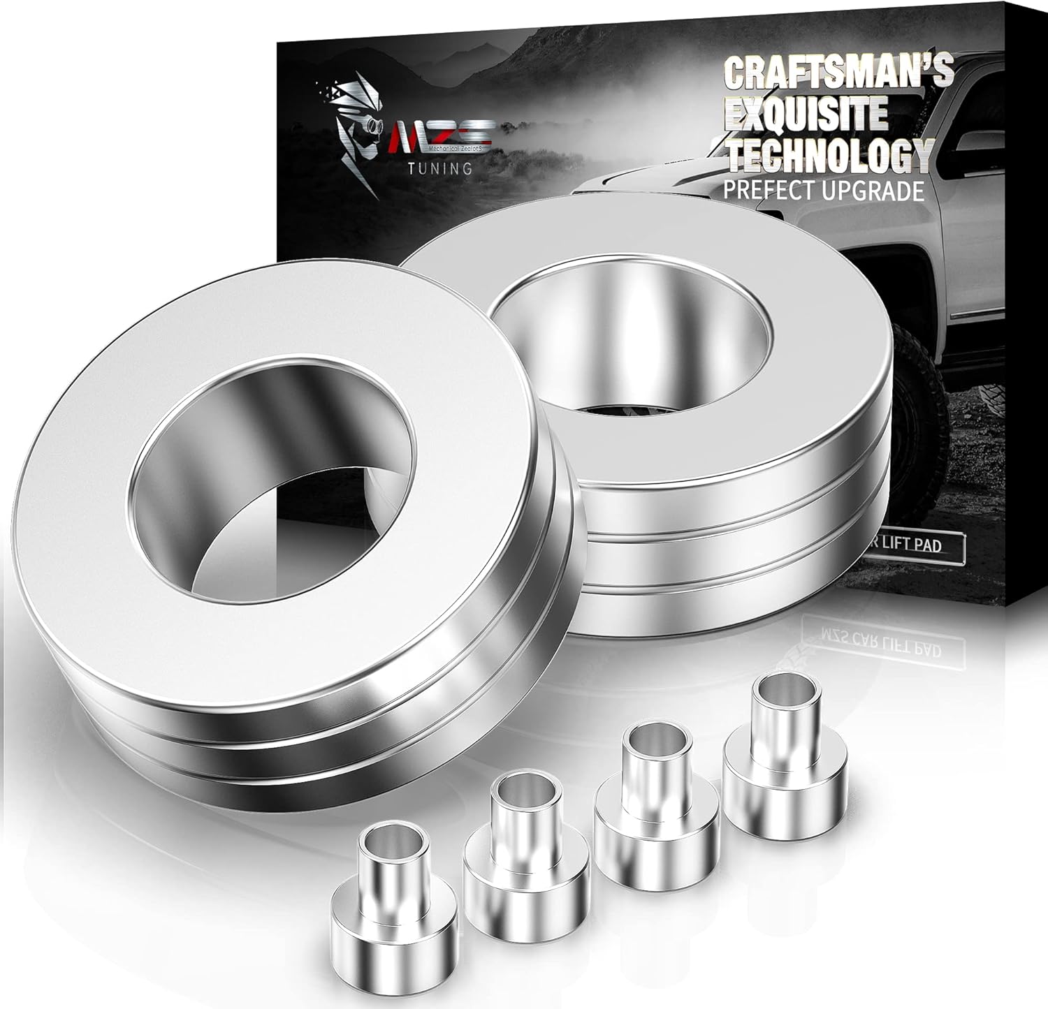 Amazon.com: MZS Lift Kit, 2" Front Leveling Kit Coil Spring Spacers ...
