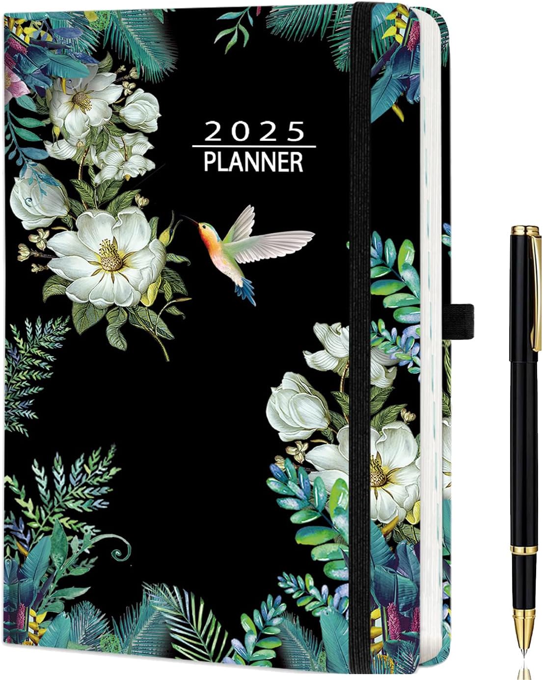 ZXHQ Diary 2025 A5 Week To View Full Year Planner - Weekly & Monthly ...