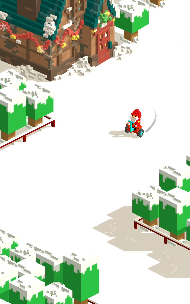 Snow Ride - Santa Sliding Race 3D - App on Amazon Appstore