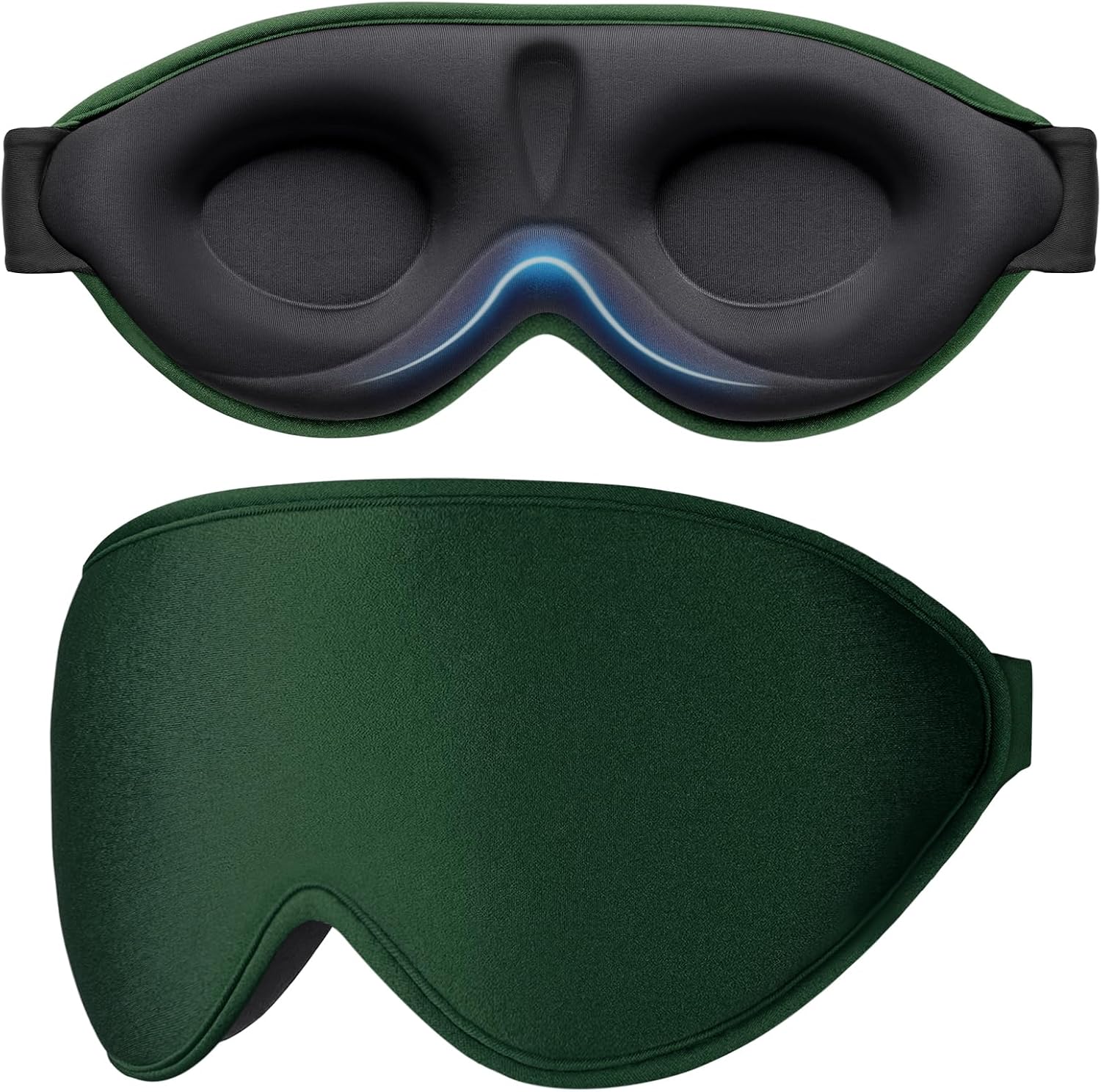 Amazon.com: Gritin 100% Light Blocking Sleep Masks for Men & Women ...