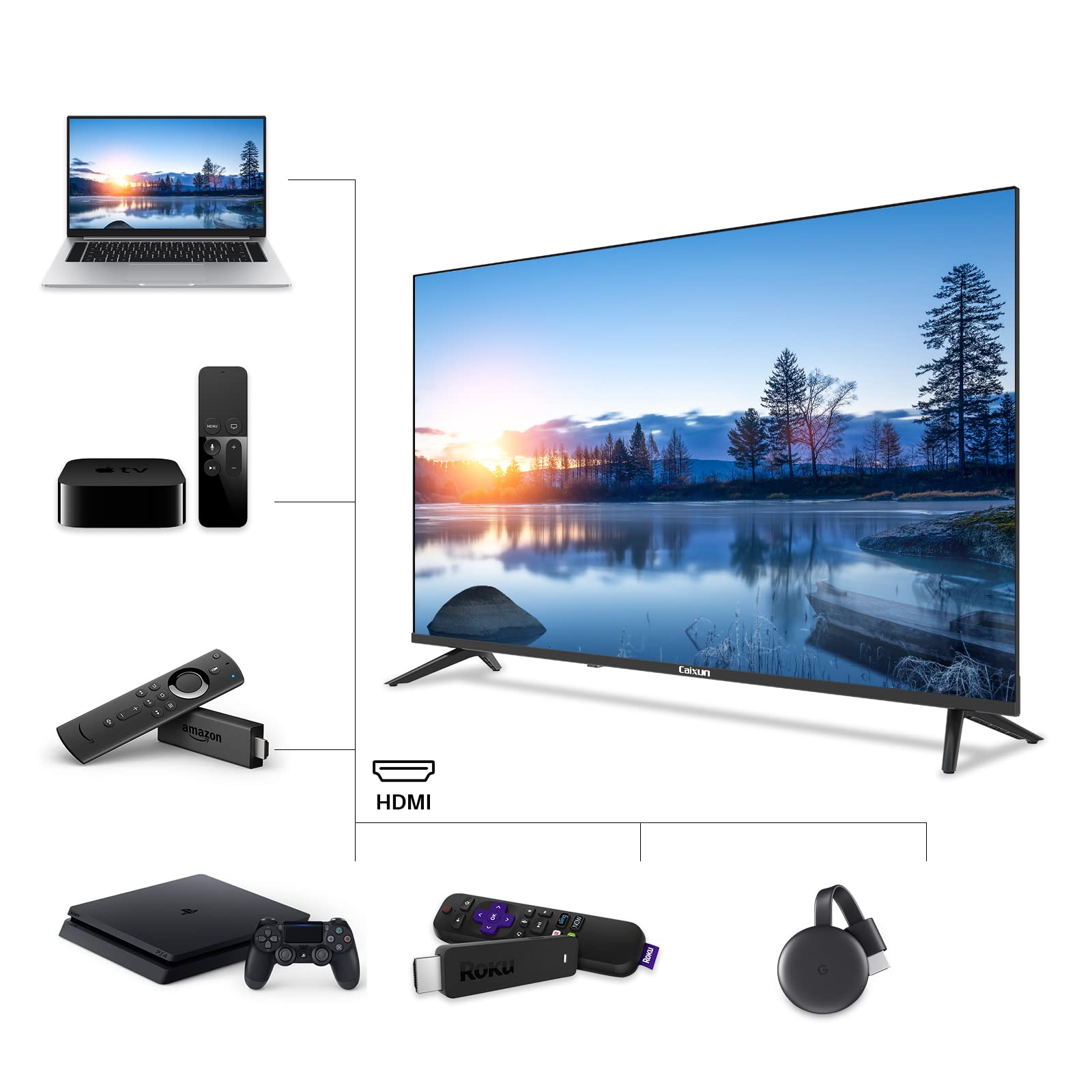 Caixun TV 40 inch 1080p FHD S...B0B517891S | Encarguelo.com