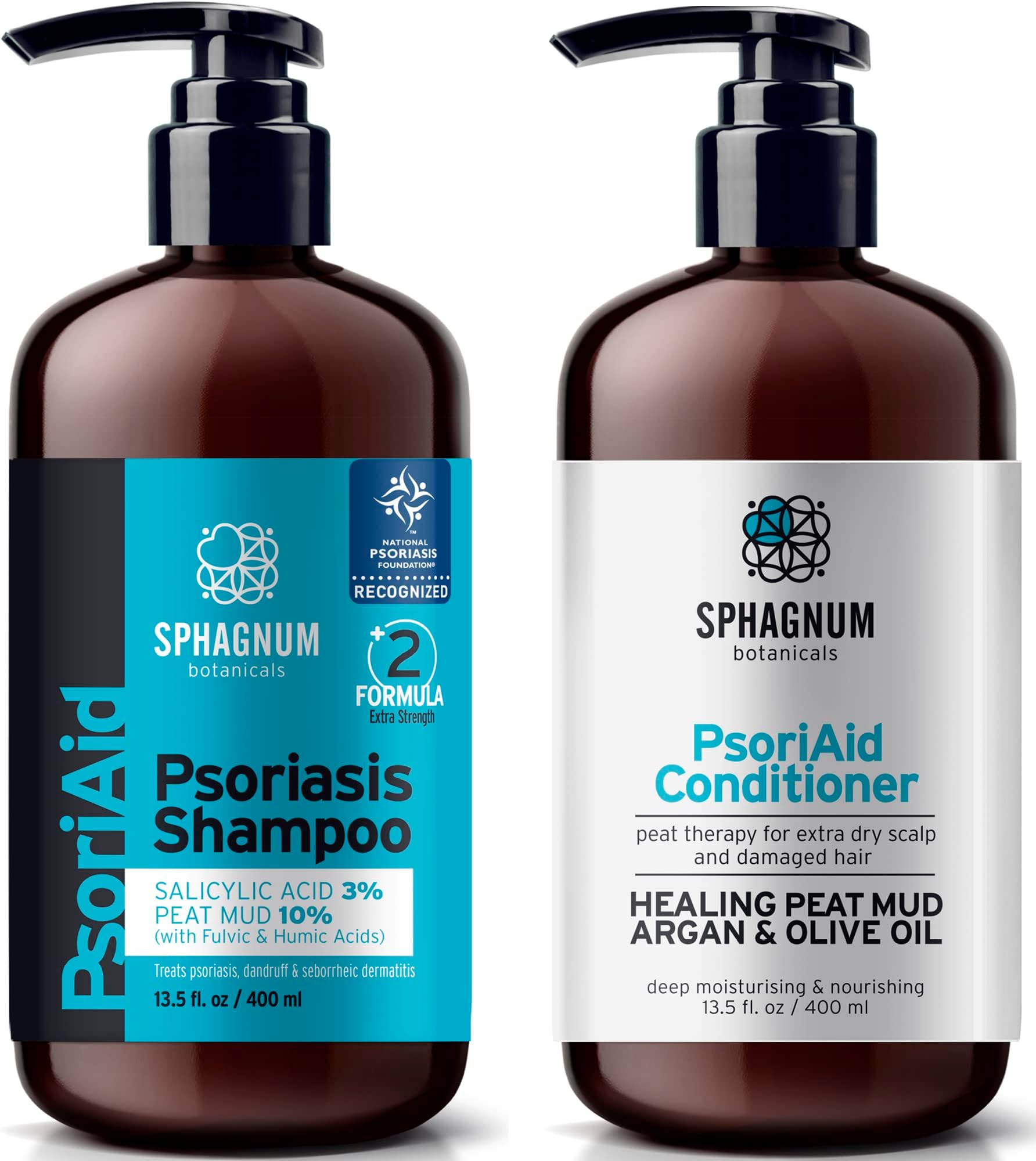 Amazon.com : Sphagnum Botanicals Medicated Psoriasis Shampoo and ...