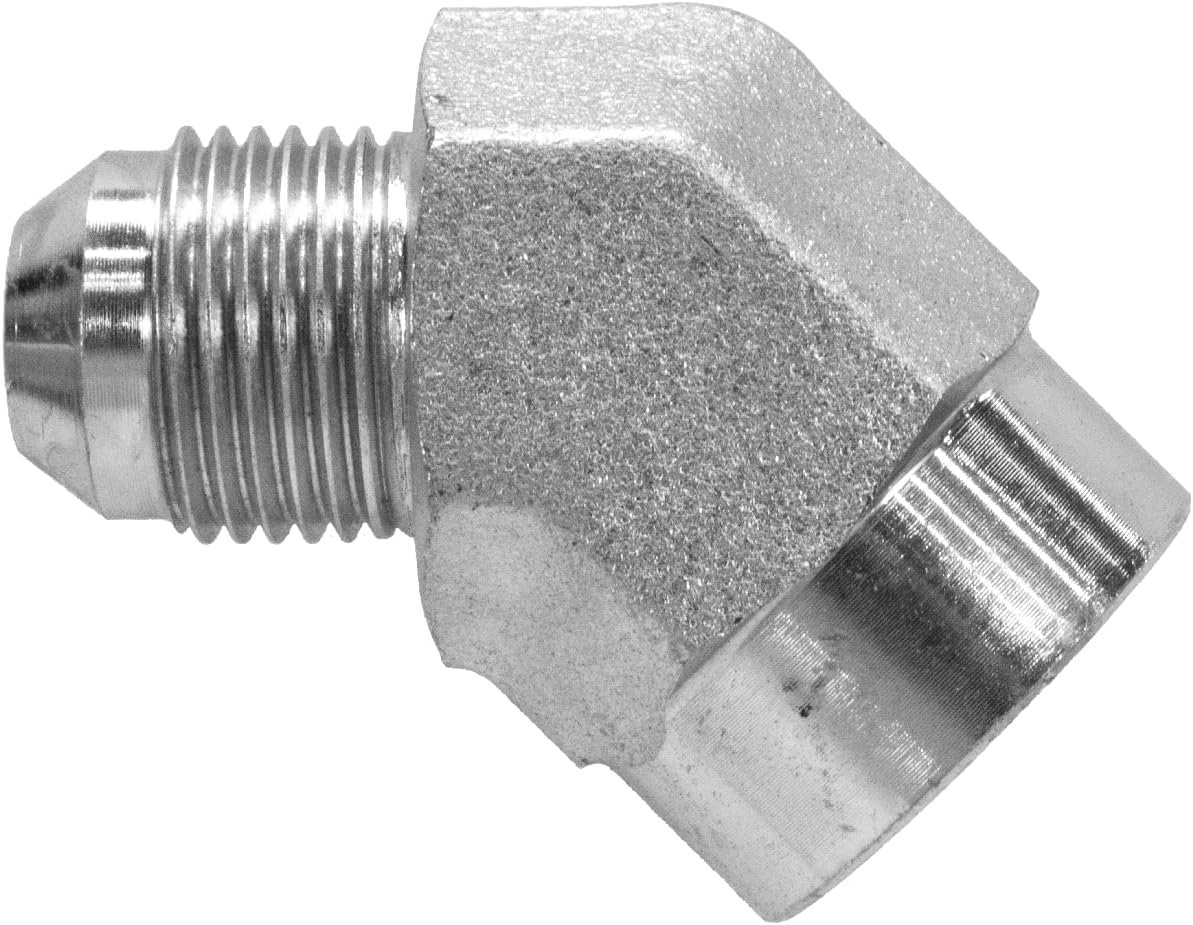 Amazon.com: 2505-16-16 HYDRAULIC FITTING 1" MALE JIC X 1" FEMALE PIPE ...