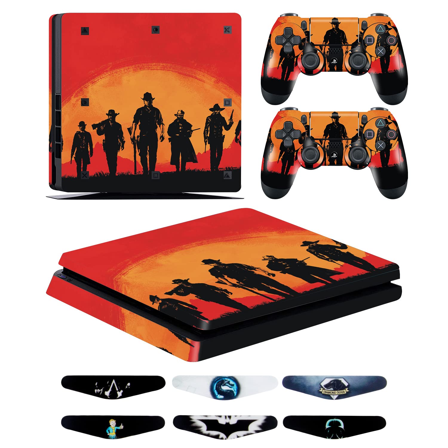 Buy PS4 Slim Skins - Decals for PS4 Controller Playstation 4 Slim ...