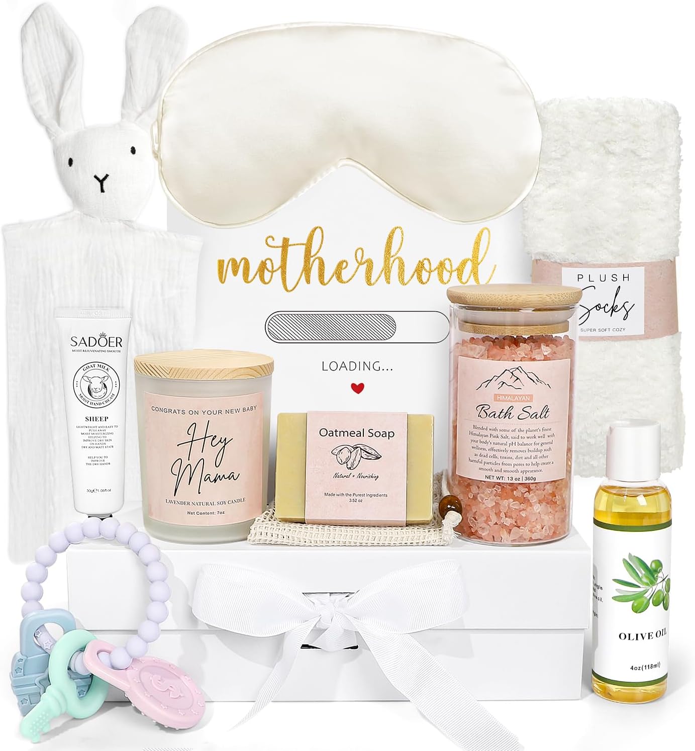 Amazon.com: New Mom Gifts, 11PCS New Mom Care Package After Baby, Baby ...