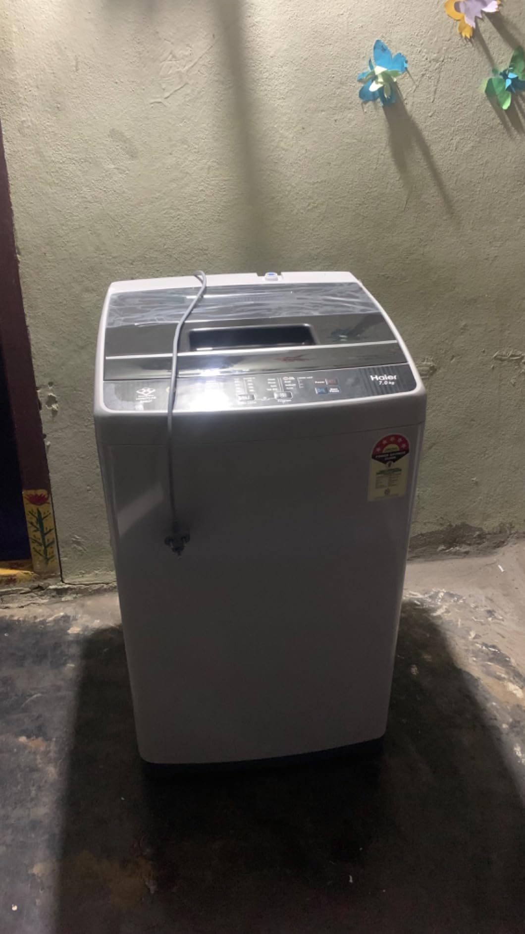 Haier 8 Kg 5 star Fully Automatic Top Loading Washing Machine HWM80 ...