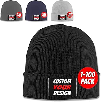 Custom Beanie Hat Custom Hat Custom Design Your Own Men Women Beanies ...