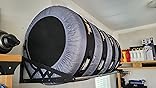 Amazon.com: SafeRacks Heavy Duty Adjustable Wall Mounted Tire Rack ...