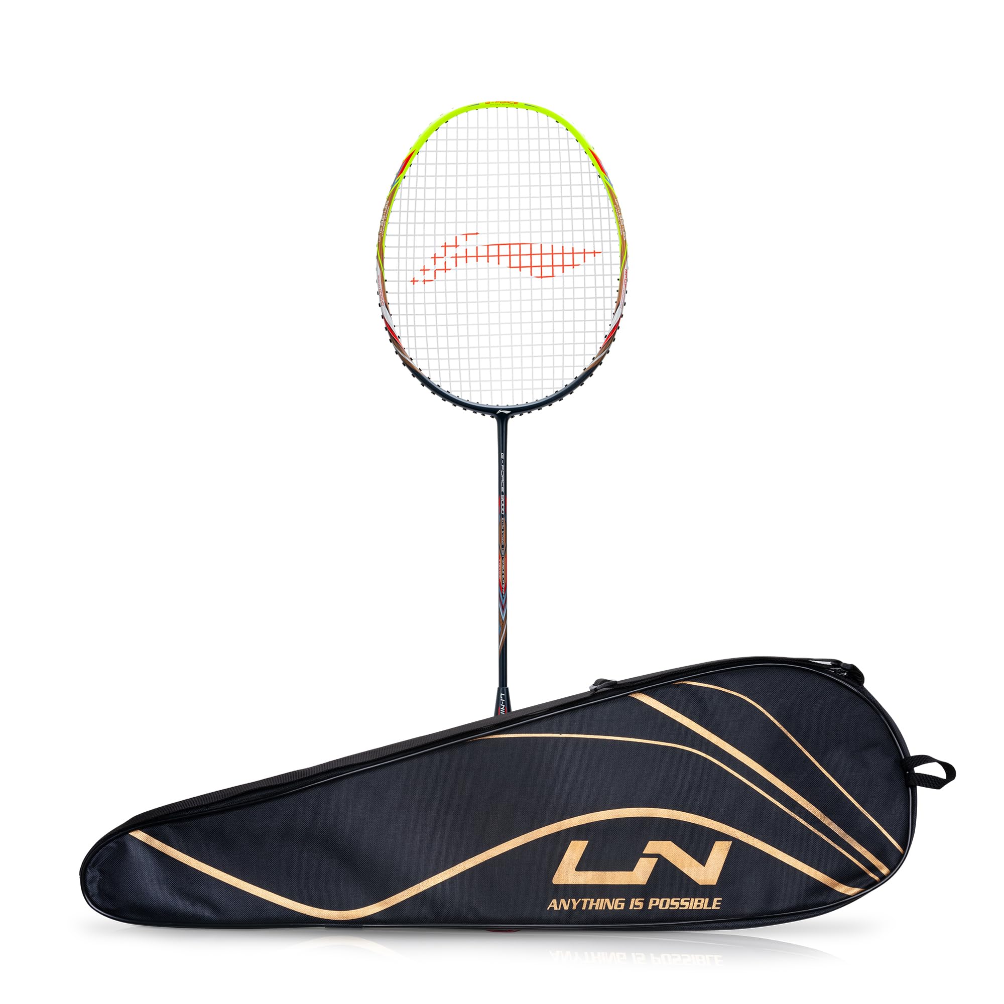 Snapklik.com : Li-Ning G-Force Extra Strong 9000 Carbon Fiber Strung ...