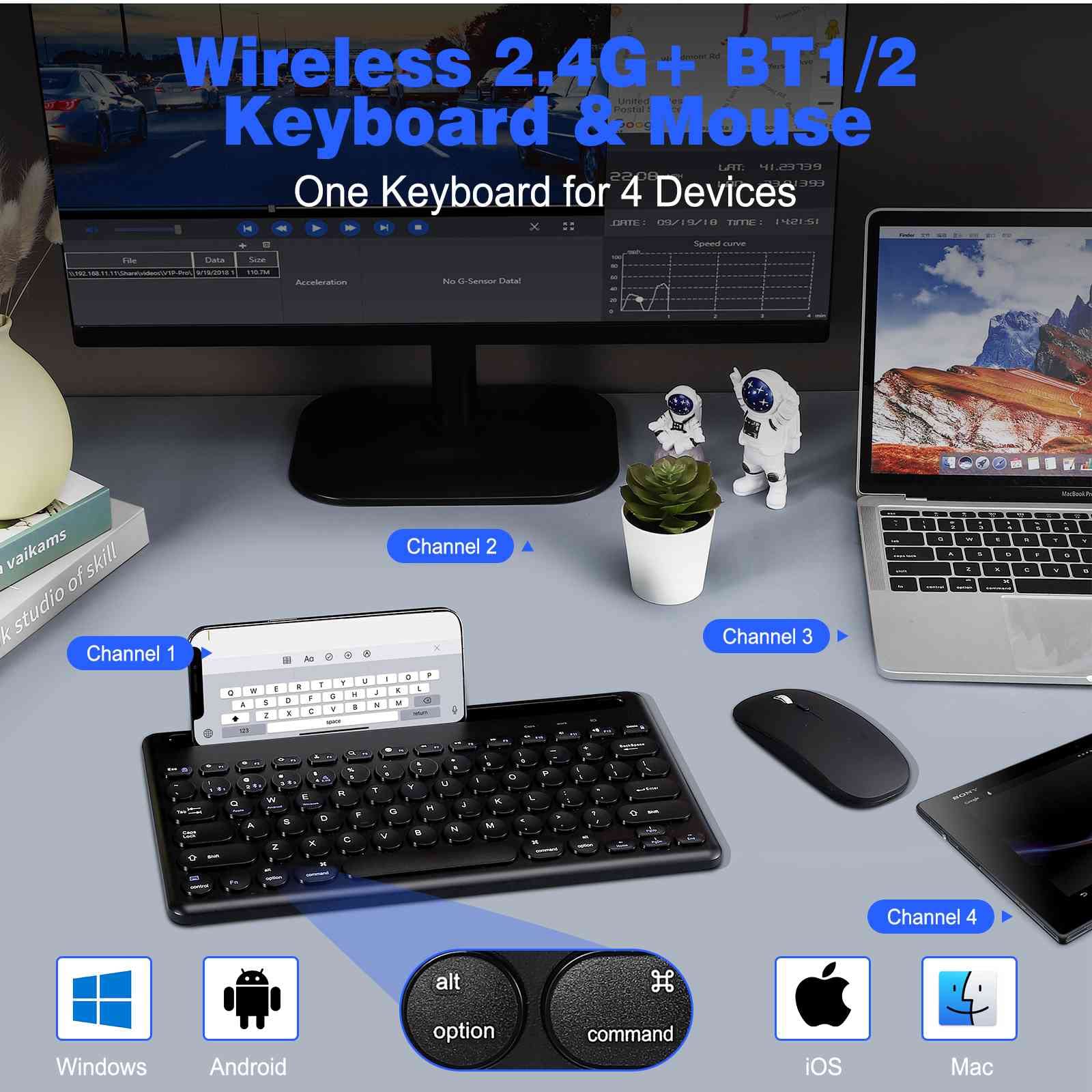 Buy UrbanX Compact Rechargeable Wireless Multi-Device Bluetooth ...