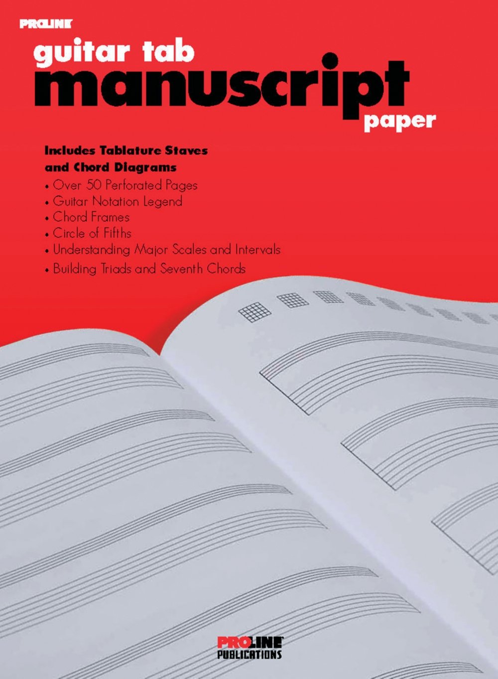 Amazon.com: Proline Guitar Tab Manuscript Paper: 0073999858402: Unkown ...