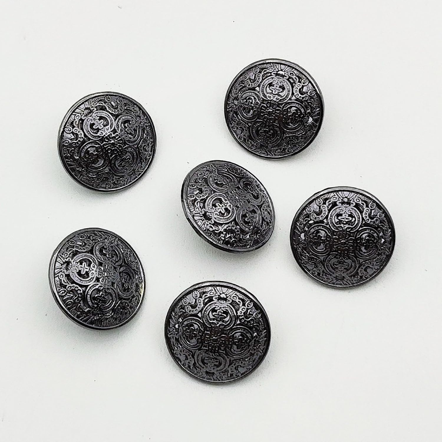 Amazon.com: Carytalee 30PC Sewing Metal Buttons with Shank Buttons for ...