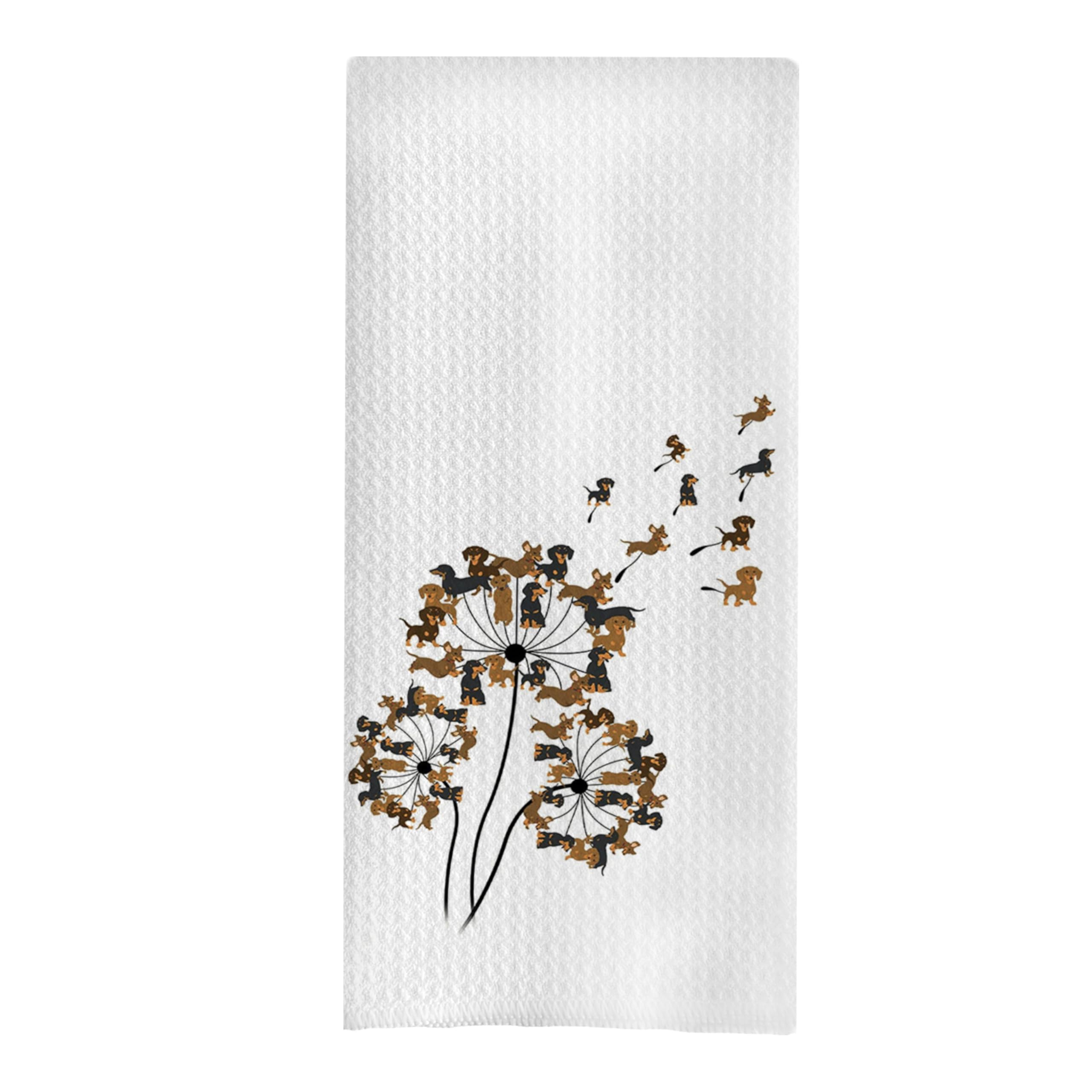 Amazon.com: GCFET Funny Dachshund Kitchen Towels - Funny Dachshund ...