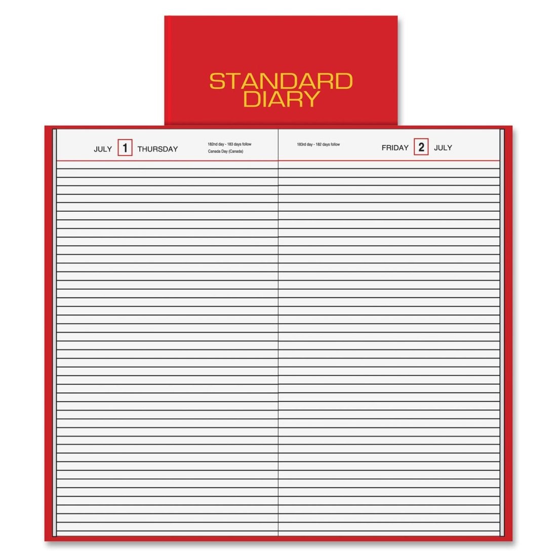 Amazon.com : At-A-Glance SD37613 Standard Diary Daily Diary, Recycled ...