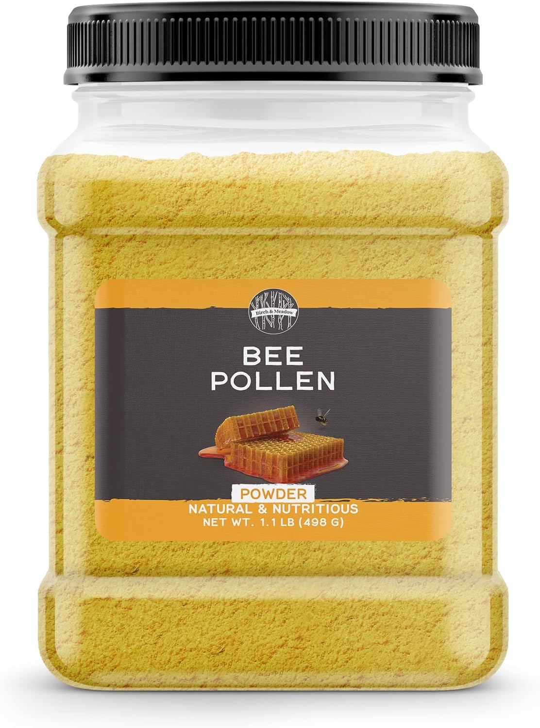 Amazon.com : Birch & Meadow Bee Pollen Powder, Natural & Nutritious ...