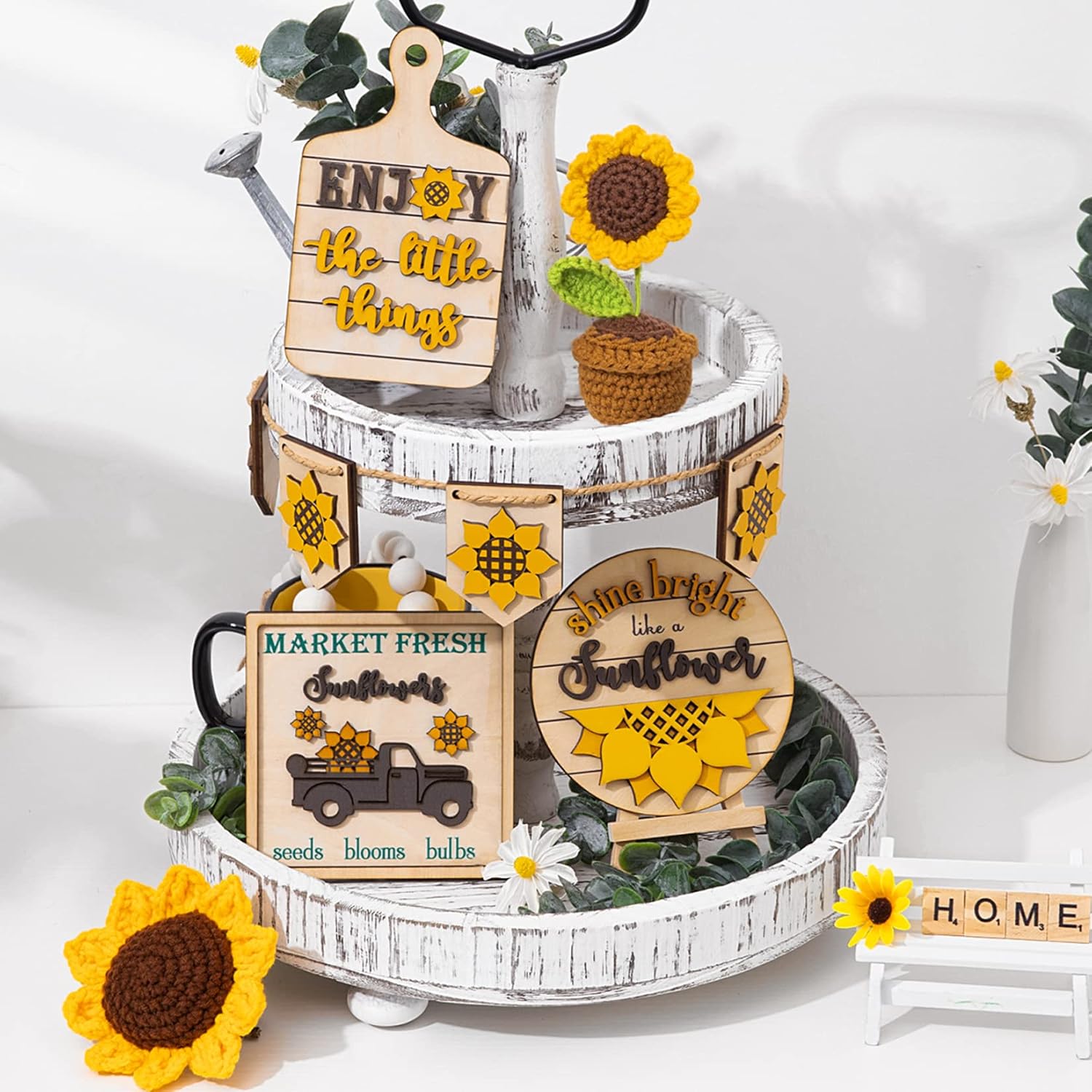 Amazon.com: Sunflower Decor | Sunflower Gifts for Women | Farmhouse ...