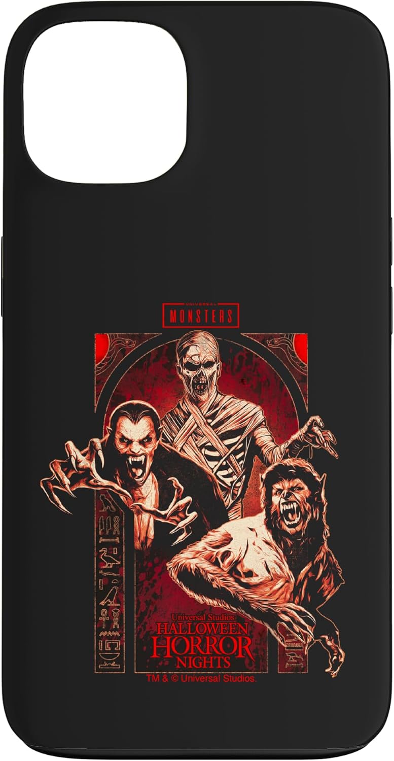 Amazon.com: iPhone 13 Halloween Horror Nights HHN Universal Monsters ...