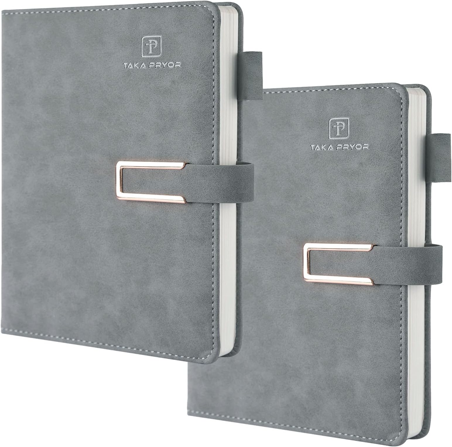 Amazon.com : 2-Pack Ruled Journal Notebook Bulk,Hardcover Magnetic ...