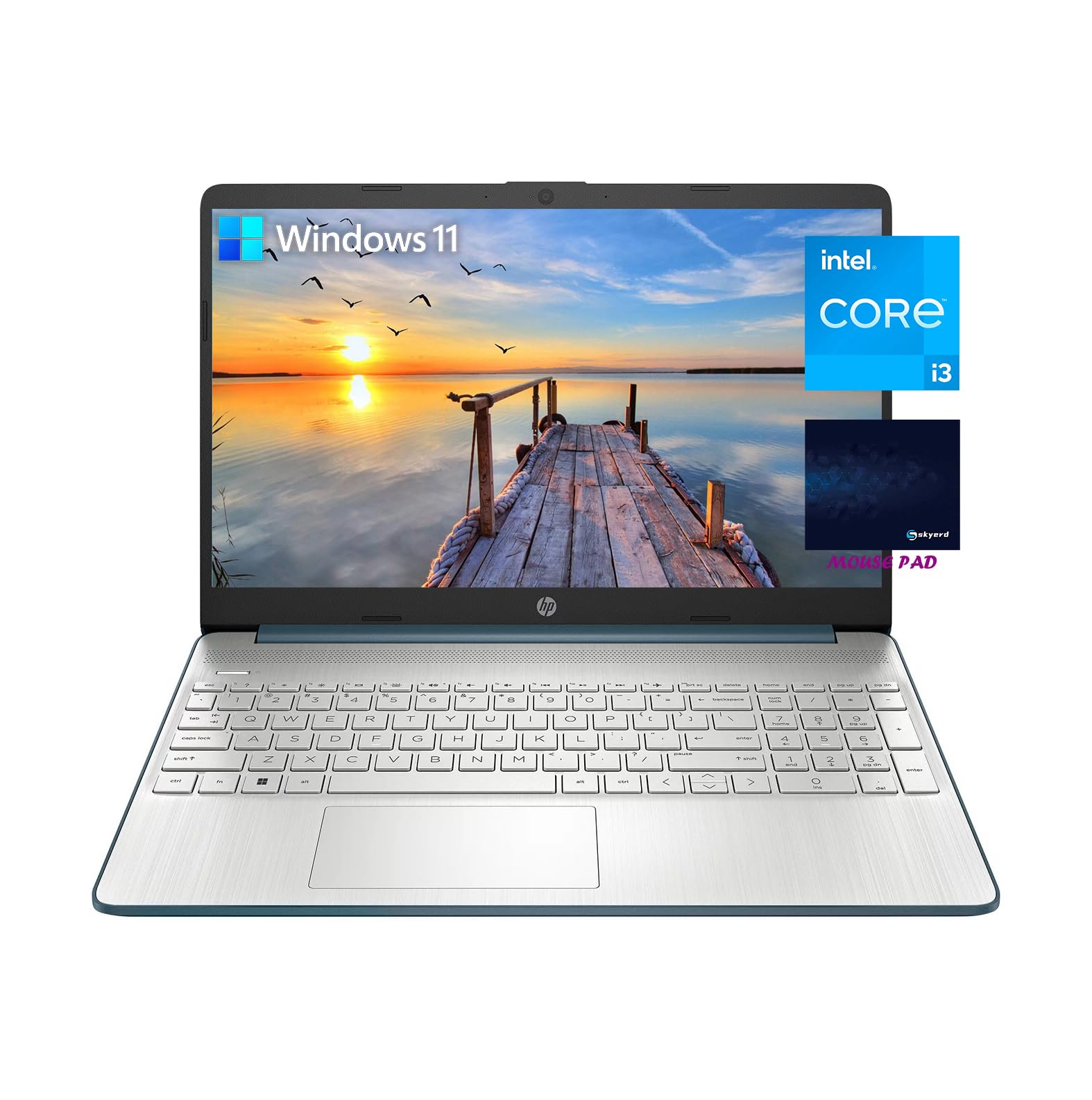 Amazon.com: HP 15.6" HD Screen Laptop Dual-core Intel i3-1115G4 ...