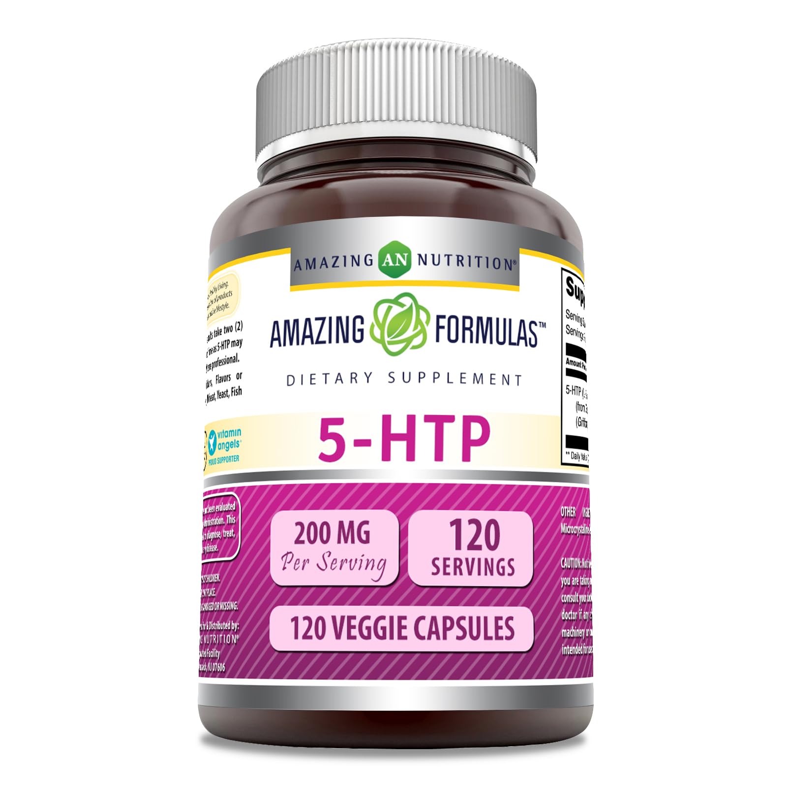 Amazon.com: Amazing Formulas 5 HTP (L-5-Hydroxytryptophan) Supplement ...