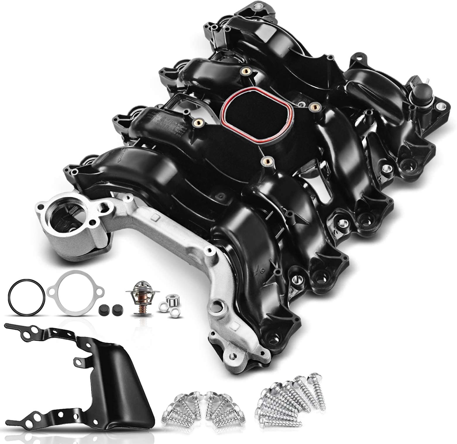 Amazon.com: A-Premium Engine Intake Manifold Assembly with Thermostat ...