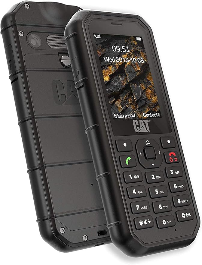 Amazon.com: CAT B26 Dual Sim Rugged Phone (GSM Only, No CDMA) Factory ...