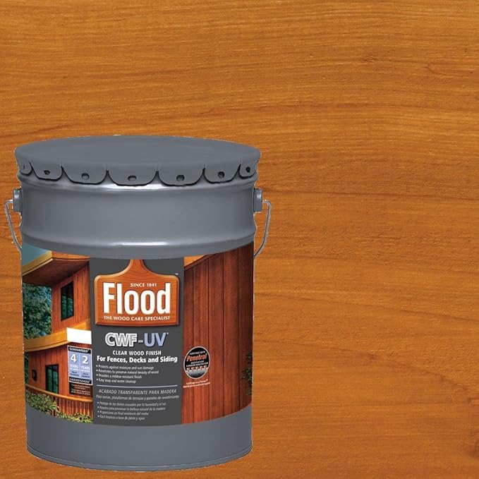 5 gal. Cedar Tone CWF-UV Oil Based Exterior Wood Finish - Amazon.com