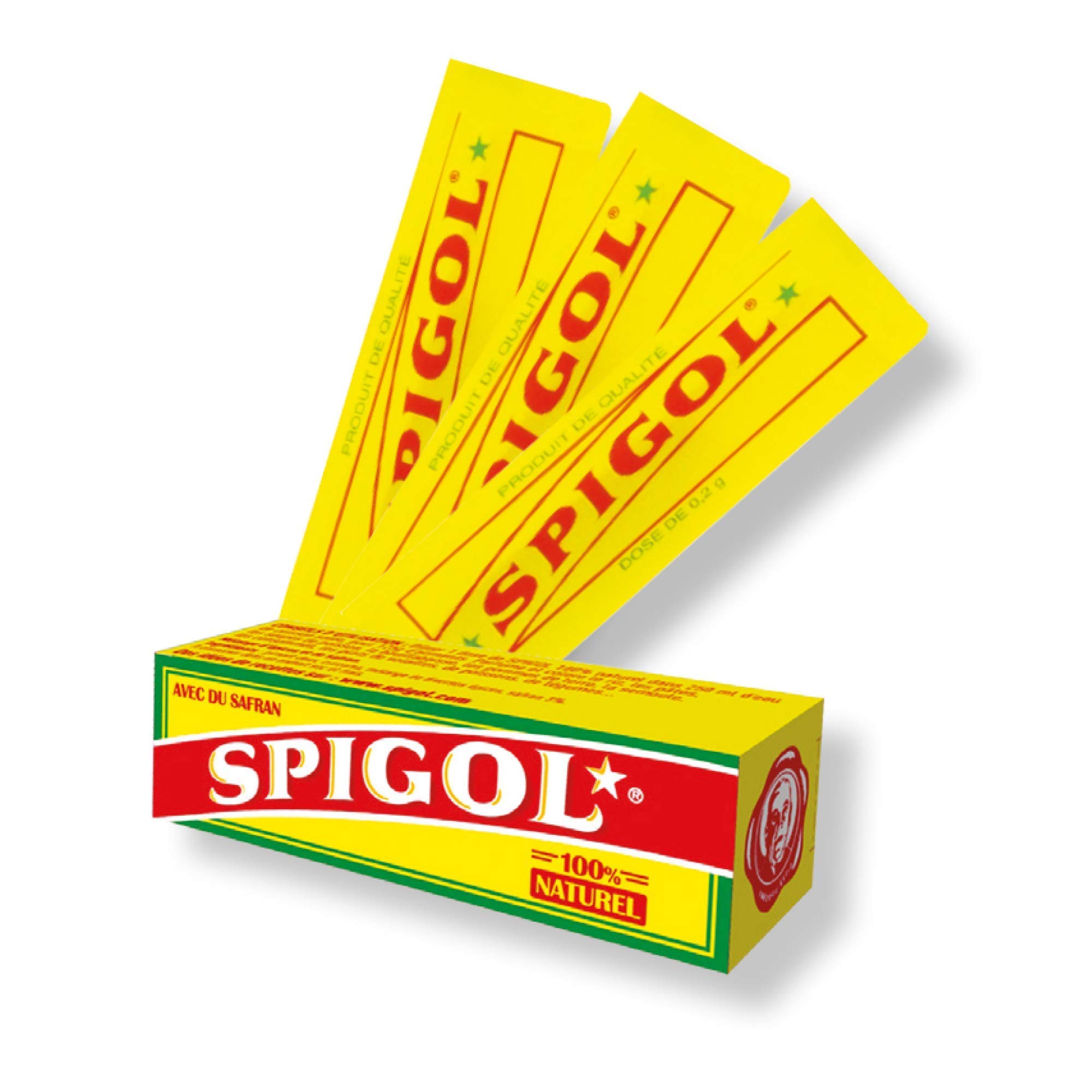 Buy Spigol - Spigol Natural carton 10 doses 10x0,4g Online at ...