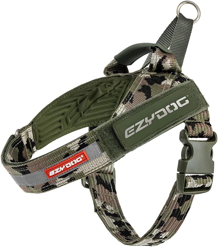 Amazon.com : EzyDog Express Dog Harness - Streamlined Sport Harness Easy Single Buckle On-Off ...